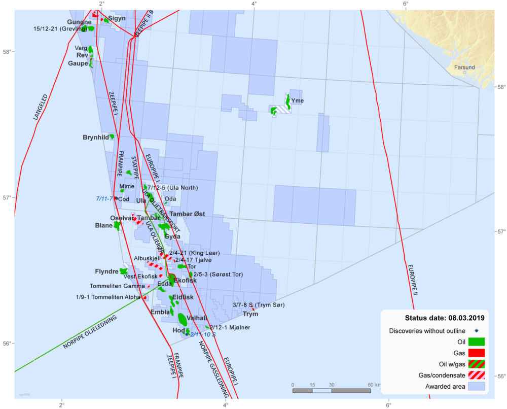 Activity per sea area - Norwegianpetroleum.no