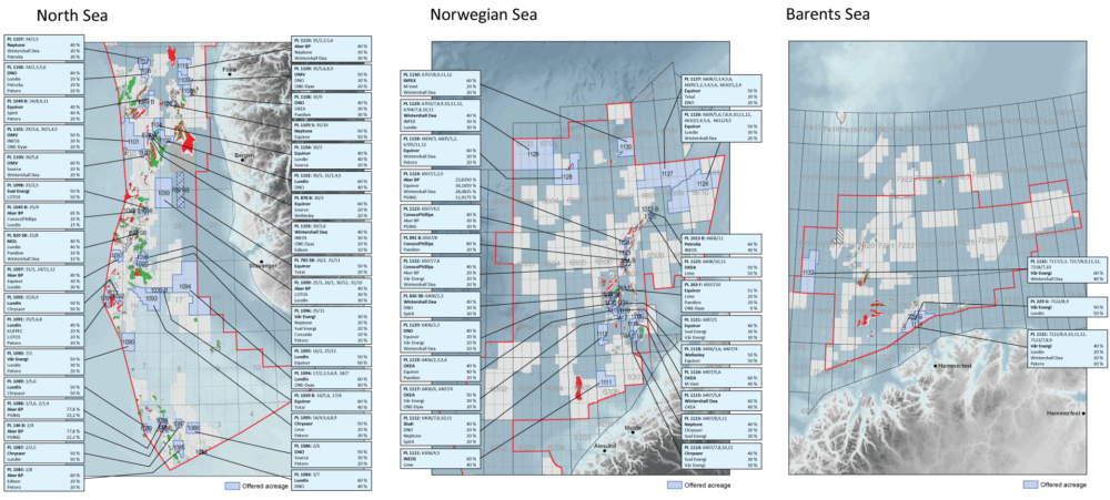 Licensing position and recent rounds - Norwegianpetroleum.no